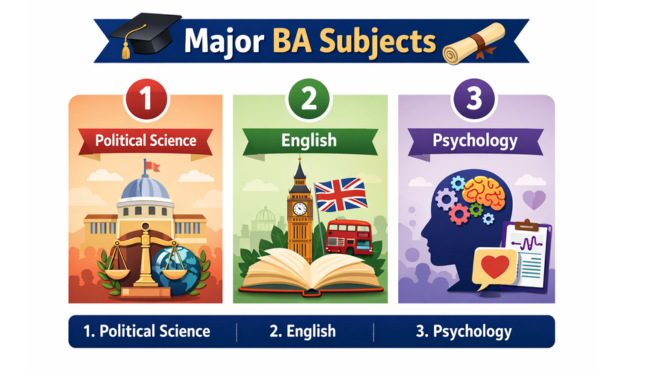 BA Subjects & Specializations: Complete Course List with Career Scope ...